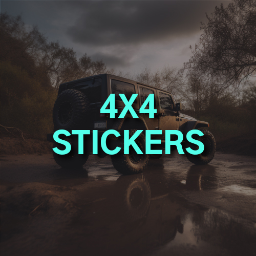 4x4 Stickers & Decals | Buy 4x4 Stickers in Australia – IVD Vinyl Co