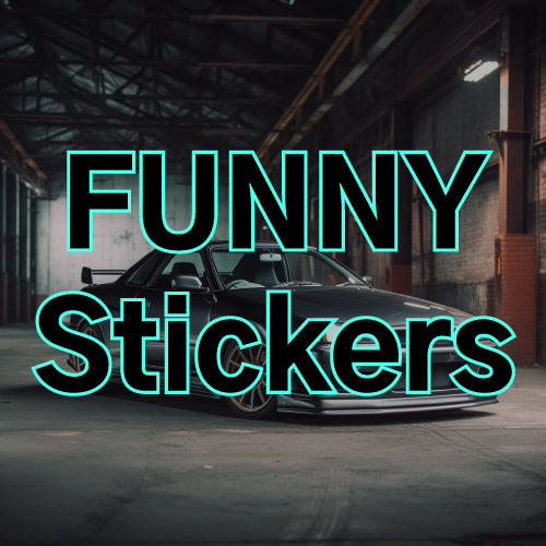 Printed Funny Stickers - IVD Vinyl Co