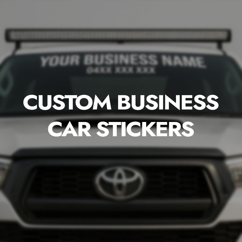 Business Car Stickers – IVD Vinyl Co