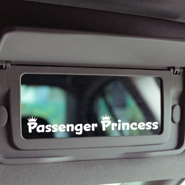 Passenger Princess Sticker – IVD Vinyl Co