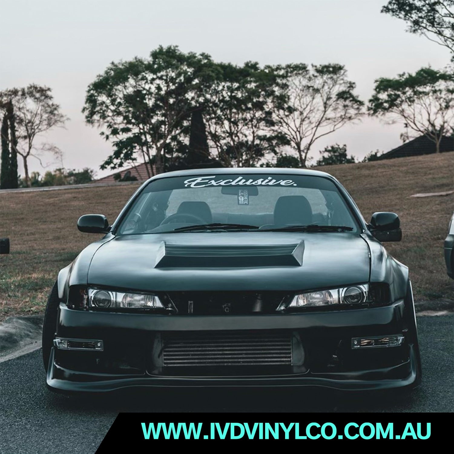 Custom Car Windshield Banner | IVD Vinyl Co