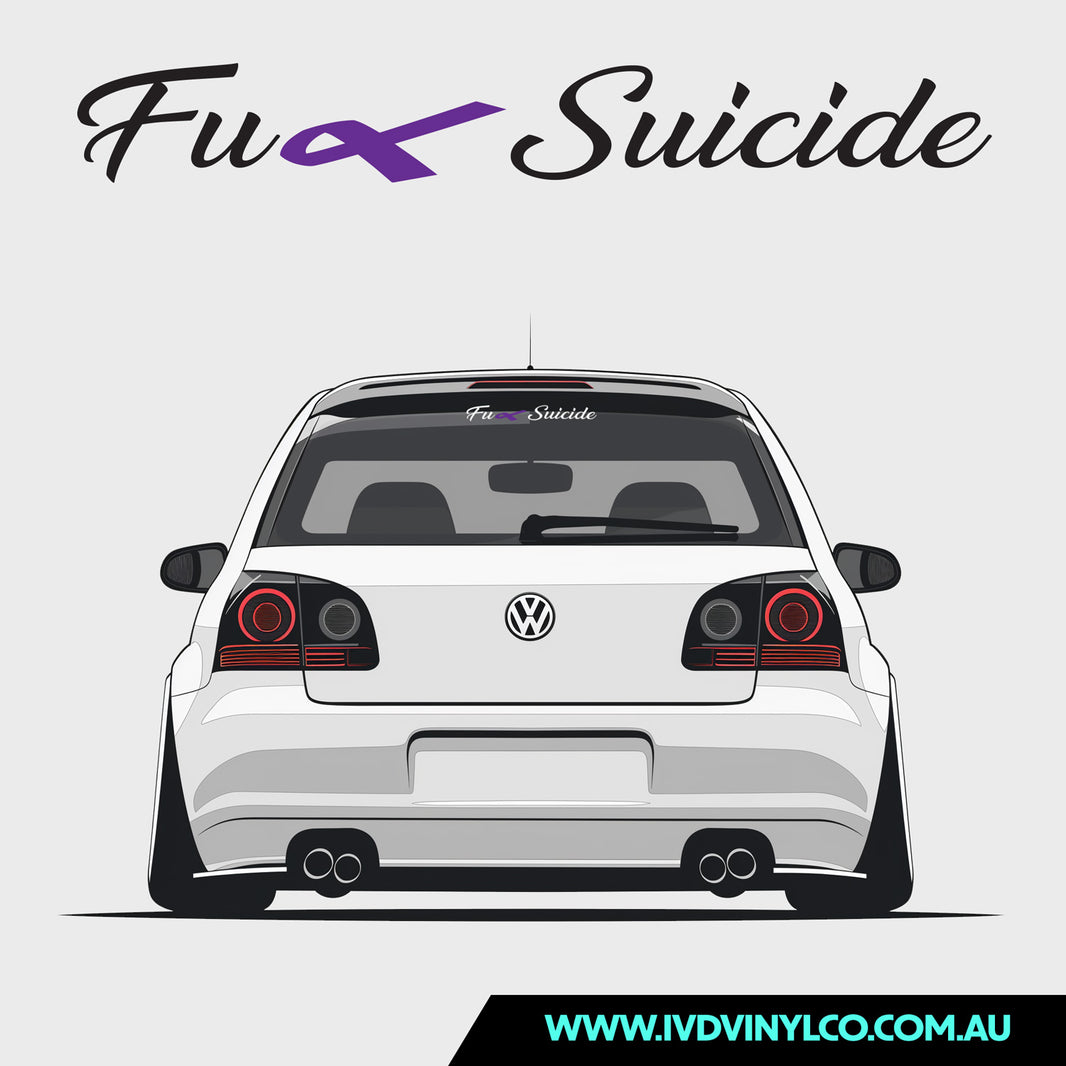 Decal Health Awareness Stickers - IVD Vinyl Co