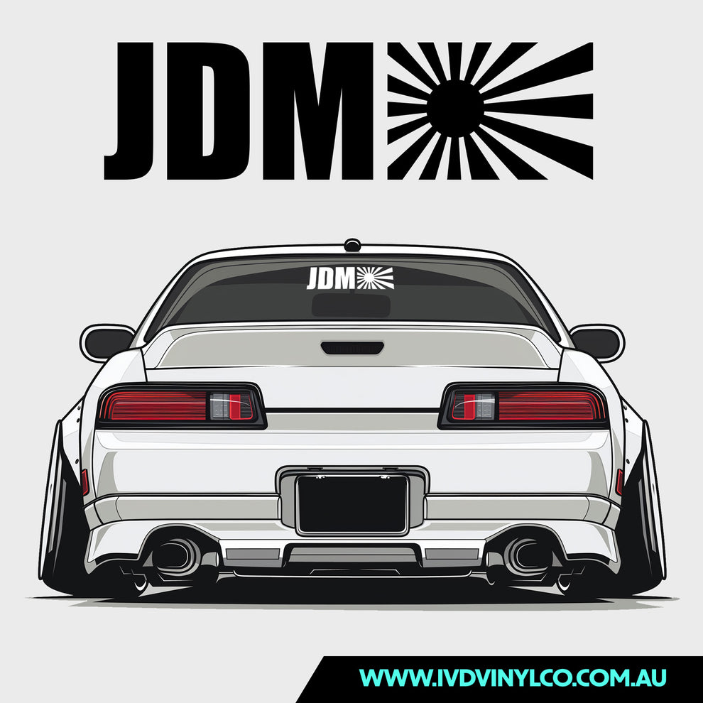 JDM Flag – IVD Vinyl Co