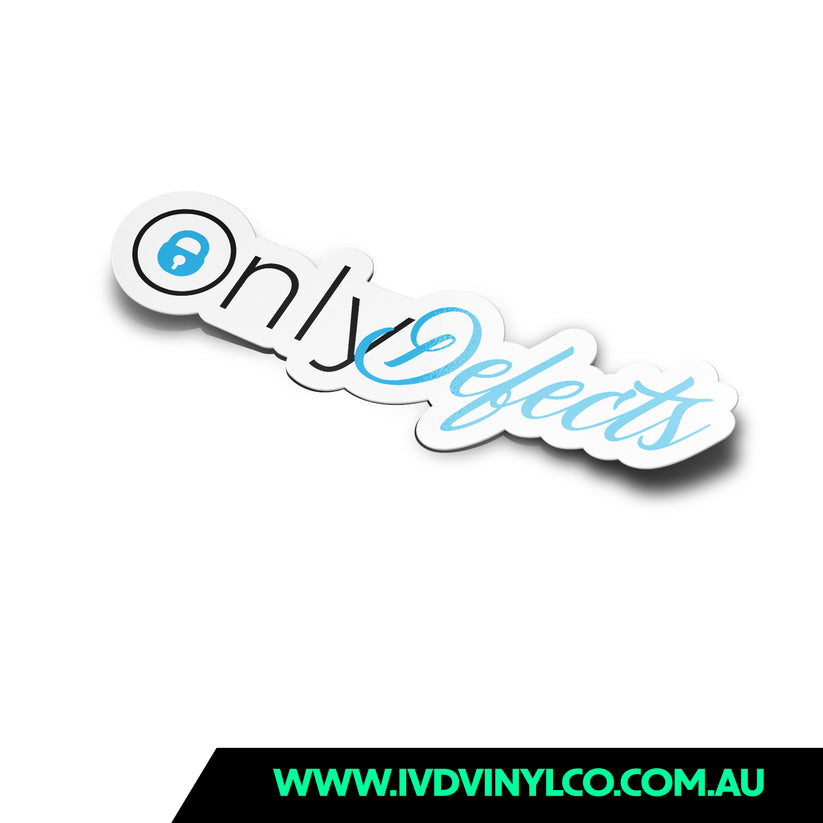 Only Defects Sticker – IVD Vinyl Co
