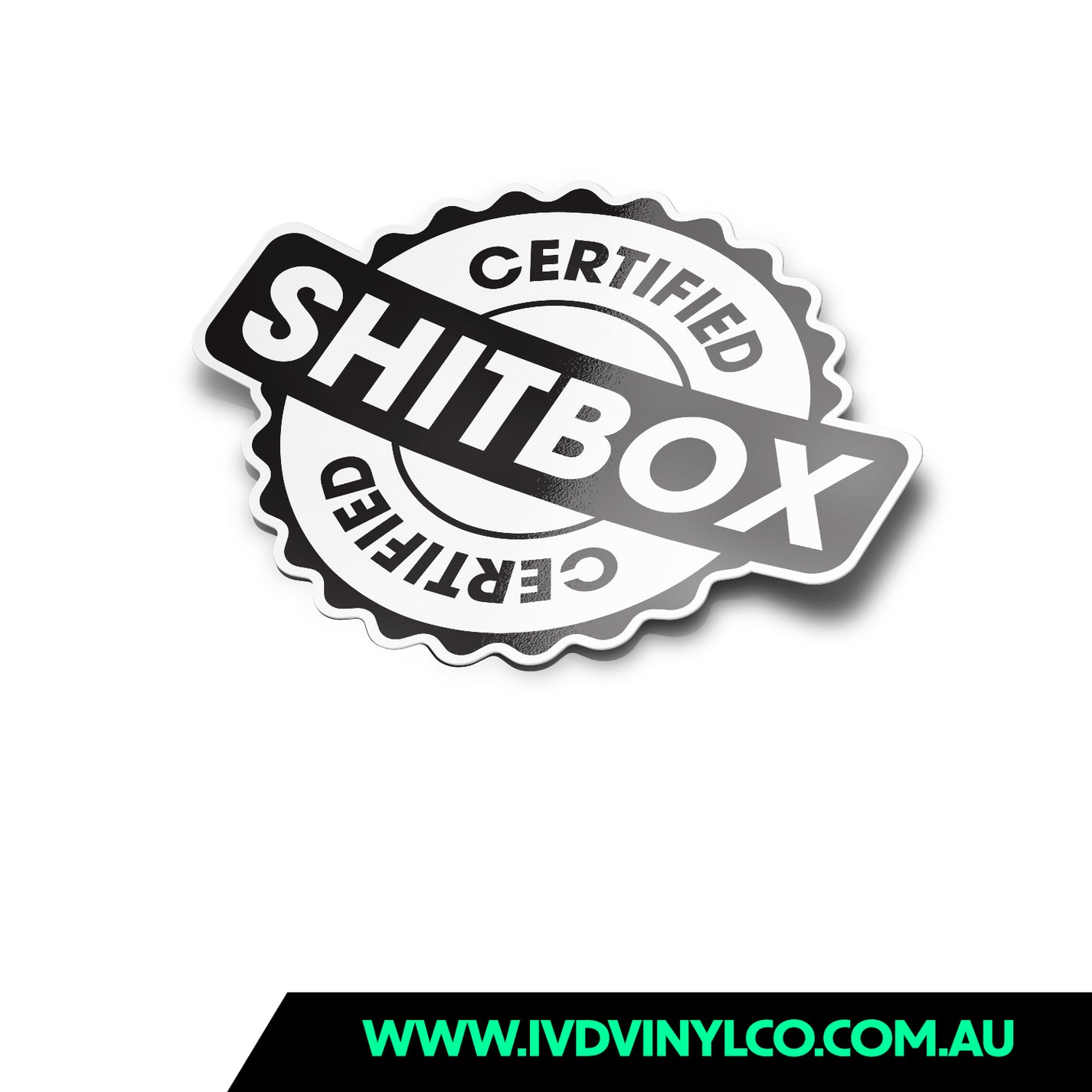 Certified Shitbox Sticker – IVD Vinyl Co